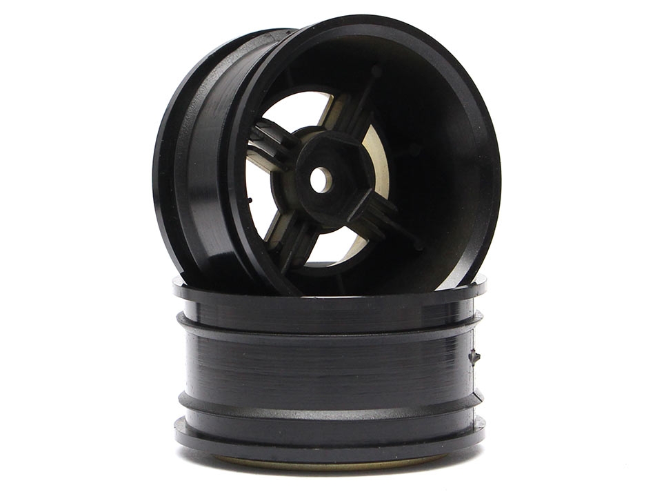 Team Raffee Co. Classic Fake Tire Wall Wheel Set (2Pcs) Gold For 1/10 ...