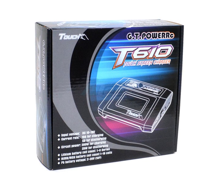 G.T. Power G.T POWER T610 Touch Screen Balance Charger/Discharger GT/T610