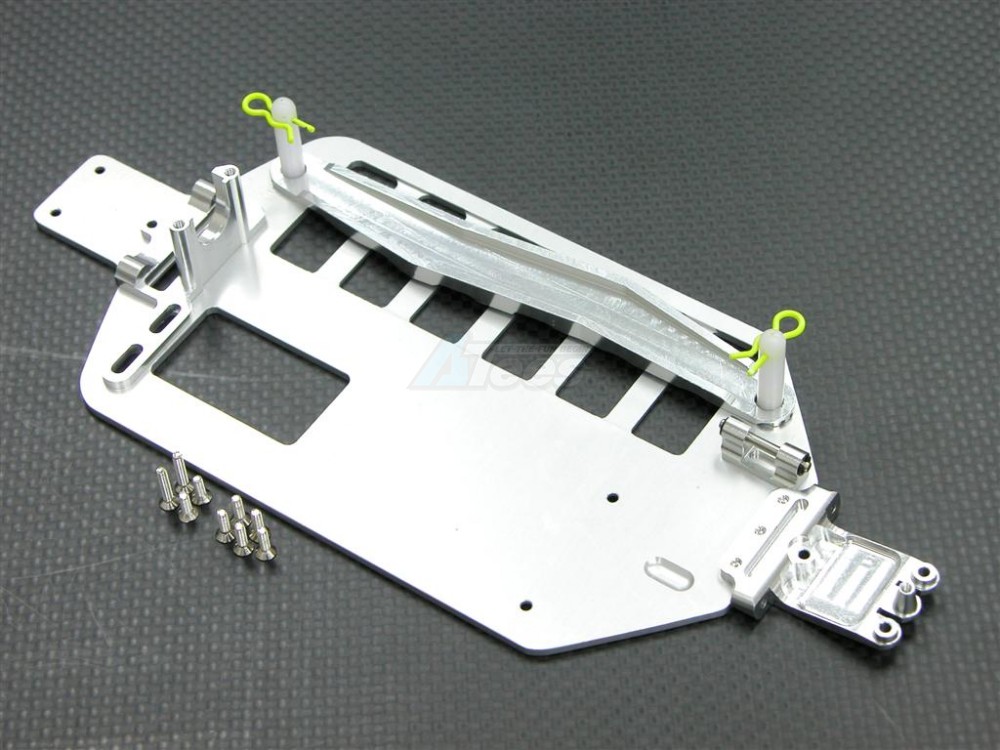 GPM Racing Team Associated RC18T Aluminum Full Set Chassis With Mounts ...