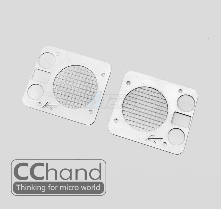 CChand RC4WD Gelande II D90/D110 D90 D110 KAHN LAMP GUARD (SILVER) CC/D ...