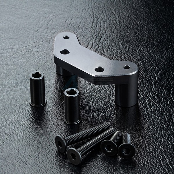 MST RMX 2.0 Aluminum steering arm mount Black MST/210588