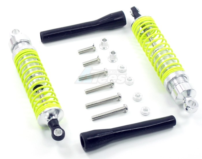 GPM Racing Aluminum Oil-Filled Adjustable Threaded Shocks 90MM 1 Pair ...