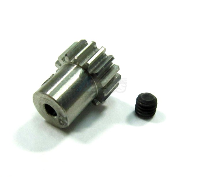 GPM Racing Team Associated RC18B Titanium Motor Gear (15t) With Screw ...