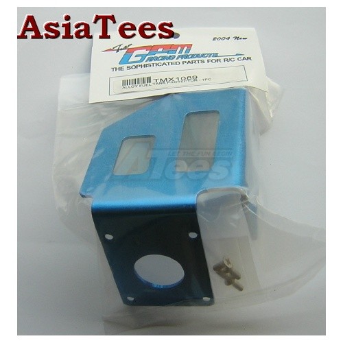 GPM Racing Traxxas T-Maxx Aluminum Fuel Tank Protector Blue TMX1089